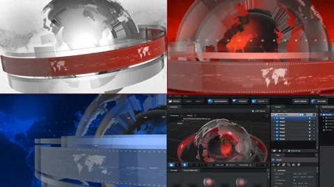 News Ident In 3D Element ~ After Effects Project #137540741