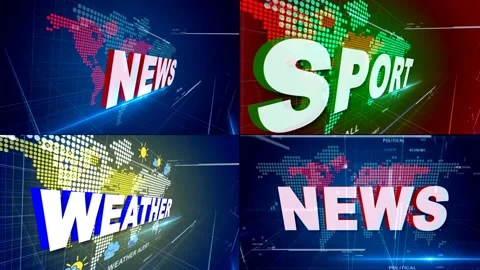 After Effects Template: News intro Short #133788664 | Pond5