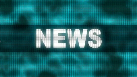 NEWS Scrolling Loop | Stock Video | Pond5