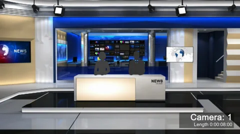 News Studio 101 ~ After Effects Template #36583875 | Pond5