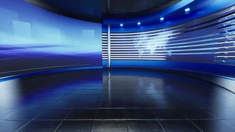 News Studio Background | Stock Video | Pond5