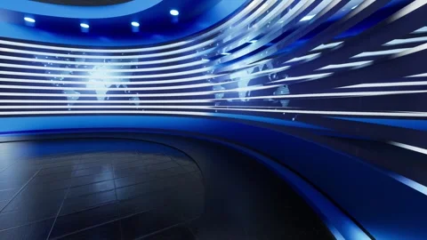 News Studio Background | Stock Video | Pond5