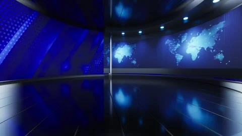 News Studio Background | Stock Video | Pond5