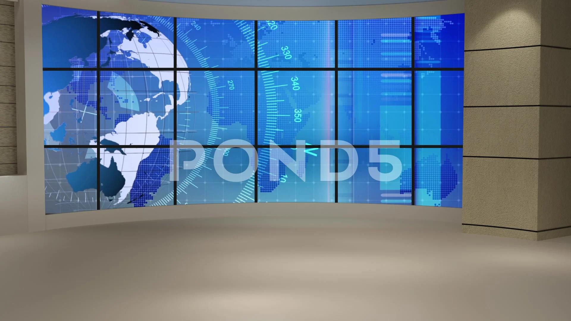 Tv Studio Set Background