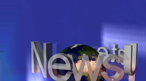 "News Update" Logo Animation | Stock Video | Pond5