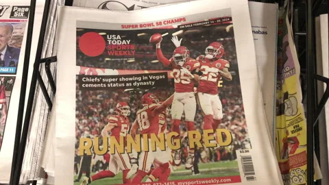 Newspaper Coverage of the Kansas City Ch... | Stock Video | Pond5