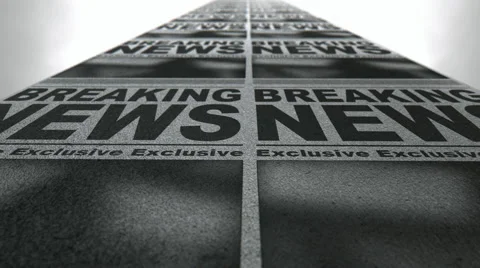 Newspaper Animation Stock Footage ~ Royalty Free Stock Videos | Pond5