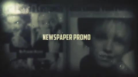 Newspaper Promo ~ After Effects Project #51910703 | Pond5