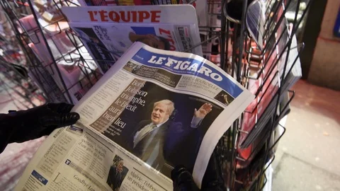 Newspaper Placard Stock Videos – Royalty-Free HD & 4K Videos | Pond5