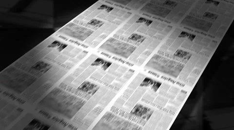 Newspaper Headlines Stock Video Footage | Royalty Free Newspaper ...