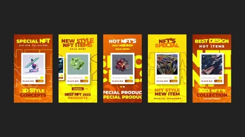 After Effects Template: NFT Instagram Reels #260689117