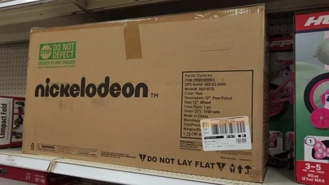 Nickelodeon Brown Box | Stock Video | Pond5