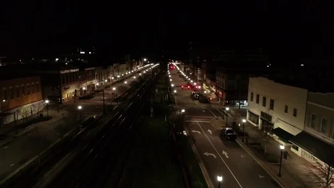 Small Town Night Stock Videos – Royalty-Free HD & 4K Videos
