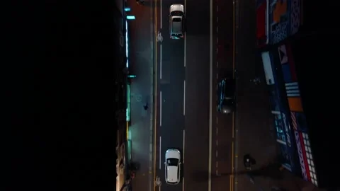 Cars Night Stock Video Footage | Royalty Free Cars Night Videos | Pond5