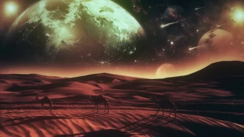 Desert Dunes Loop Stock Video Footage | Royalty Free Desert Dunes Loop ...