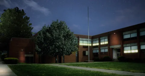 Brick School Building Stock Video Footage | Royalty Free Brick School ...