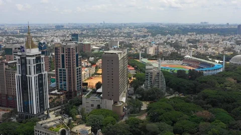 night illuminated bangalore city downtow... | Stock Video | Pond5