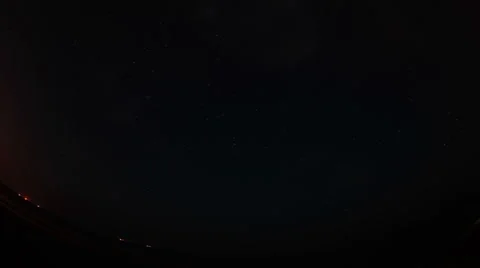 Night landscape, night sky with moving s... | Stock Video | Pond5