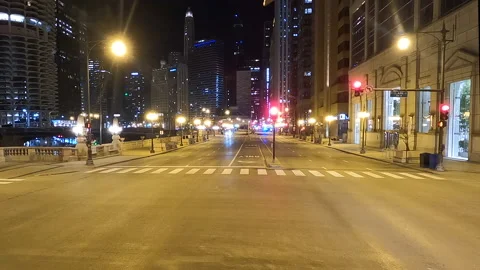 Night Lapse of City Traffic at intersect... | Stock Video | Pond5