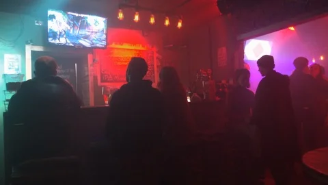 Game Night Bar Stock Videos – Royalty-Free HD & 4K Videos