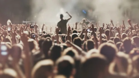 Crowd Cheering Stock Footage ~ Royalty Free Stock Videos | Pond5