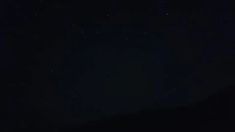 Night sky milky way in Star-trail timela... | Stock Video | Pond5