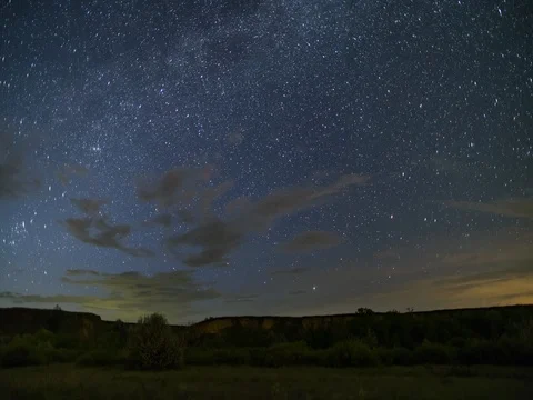 Night Sky Time Lapse Stock Video Footage | Royalty Free Night Sky Time ...