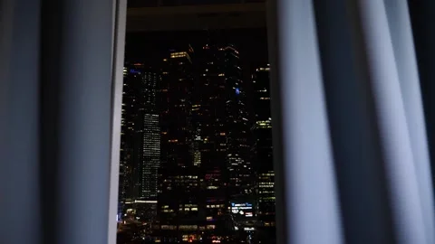 Window View City Night