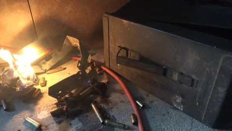 Military Shooting Fight Night Shooting Fight Night Stock Footage ...