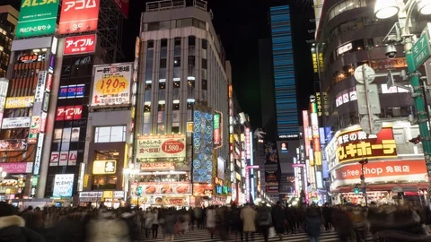 Kabukicho Shinjuku Kabukicho Shinjuku Stock Footage ~ Royalty Free ...