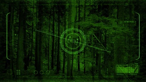 Drone Woods Night Stock Footage ~ Royalty Free Stock Videos | Pond5