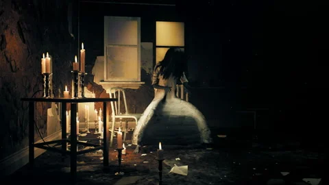 Scary House Girl Stock Videos – Royalty-Free HD & 4K Videos