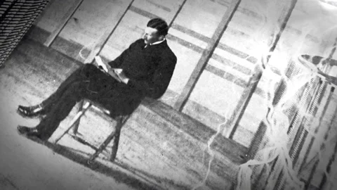 Nikola Tesla in Lab: 3 Dynamic Moves in ... | Stock Video | Pond5