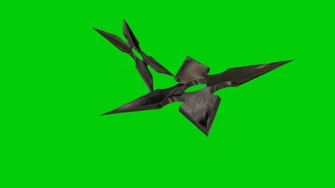 Green Screen Ninja Stars Stock Videos – Royalty-Free HD & 4K Videos