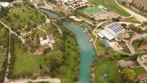 Nir David kibbutz close to Beit shean va... | Stock Video | Pond5