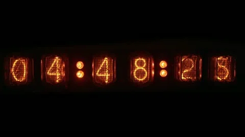 Vacuum Tube Clock Stock Videos – Royalty-Free HD & 4K Videos
