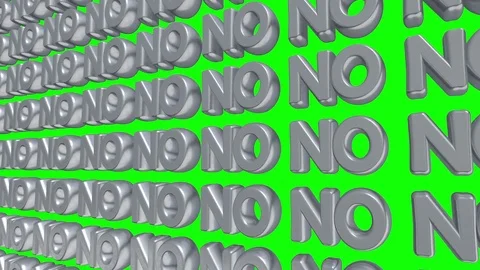 No 3d text floating on screen | Stock Video | Pond5