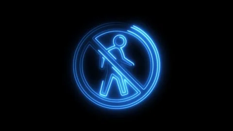 Sign No Entry Stock Video Footage | Royalty Free Sign No Entry Videos ...