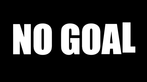 No Goal text animation vedio 3d HD 4k an... | Stock Video | Pond5