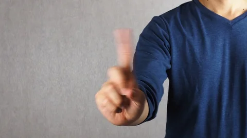 Index Finger Korean Stock Videos – Royalty-Free HD & 4K Videos | Pond5