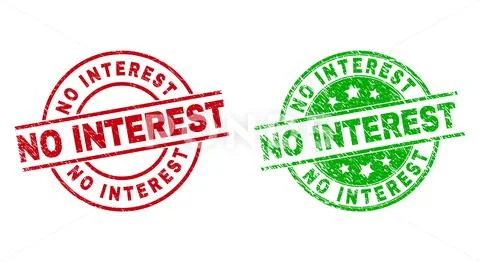NO INTEREST Round Watermarks with Corroded Texture: Graphic #151541409