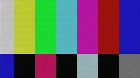 Old Tv Color Static