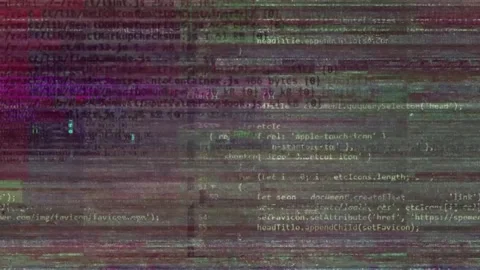 No signal. System error. VHS Analog Abst... | Stock Video | Pond5