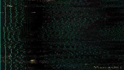 No signal. System error. VHS Analog Abst... | Stock Video | Pond5