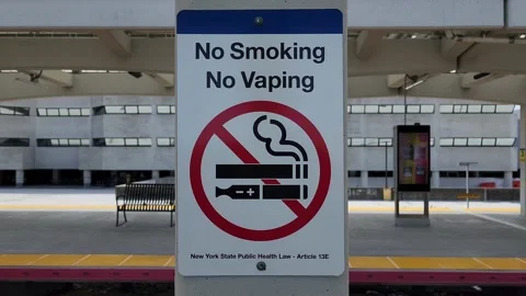 No Vaping Sign Stock Video Footage | Royalty Free No Vaping Sign Videos ...