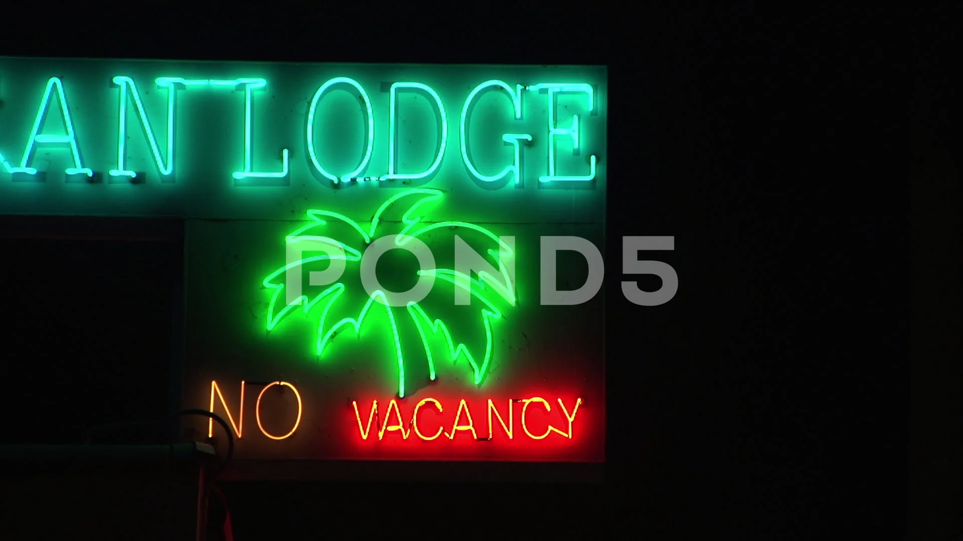 Retro Vacancy Sign
