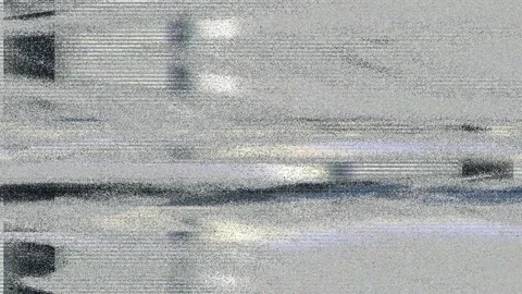 Noise Old Tv Screen Vhs Waves Damage Dis... | Stock Video | Pond5