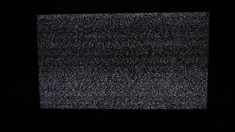 noise tv background. Television screen w... | Stock Video | Pond5