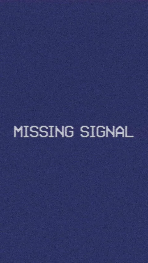 Noise tv effect. Missing signal concept.... | Stock Video | Pond5