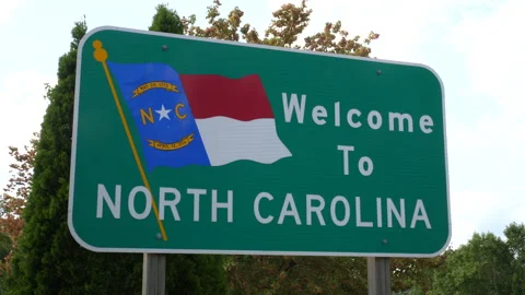 North Carolina Welcome Sign Stock Footage ~ Royalty Free Stock Videos ...
